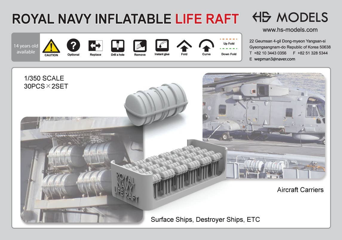 Current Use Royal Navy Life Raft Container | HLJ.com