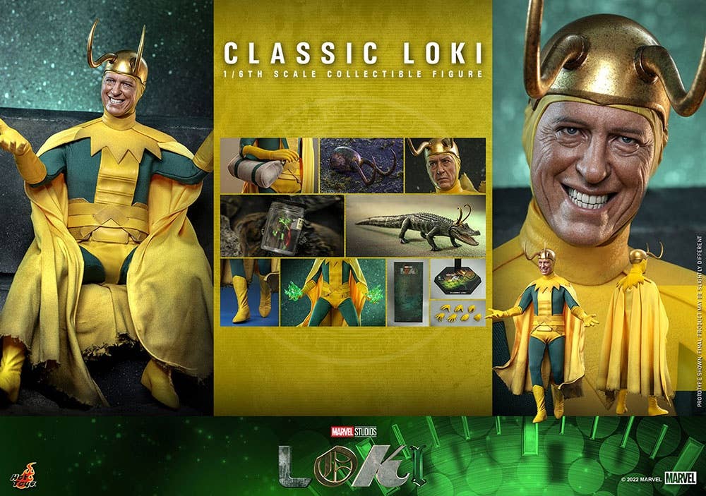 Television Masterpiece - Fully Poseable Figure: Loki - Classic Loki ...