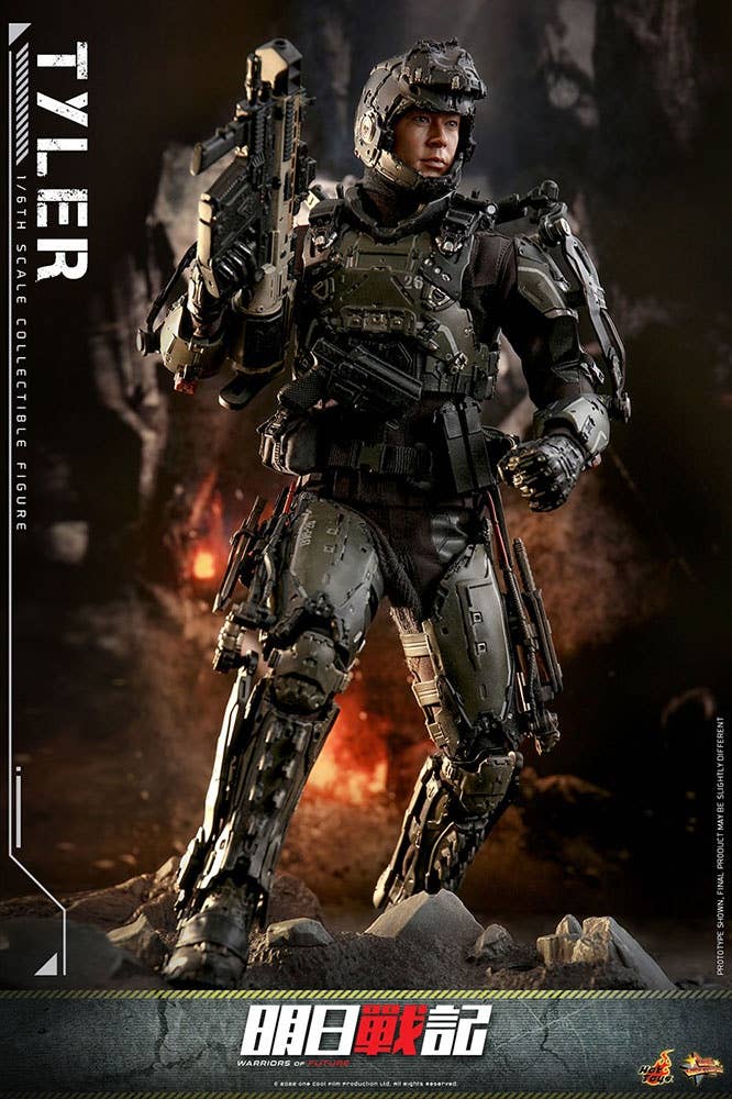 Movie Masterpiece - Fully Poseable Figure: Warriors of Future - Tyler ...