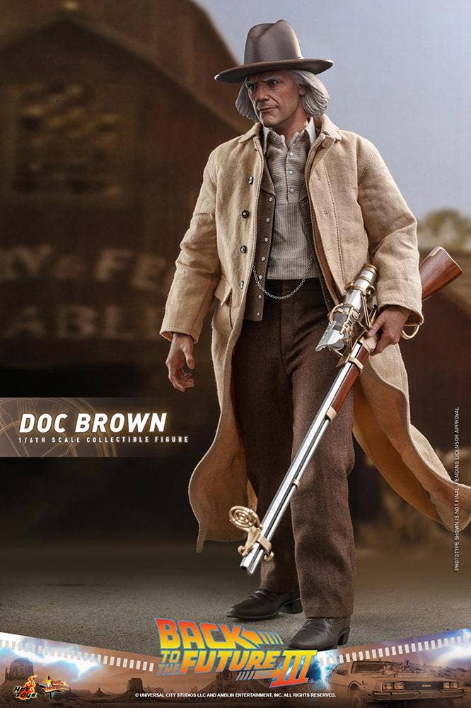 Movie Masterpiece - Fully Poseable Figure: Back to the Future Part III ...
