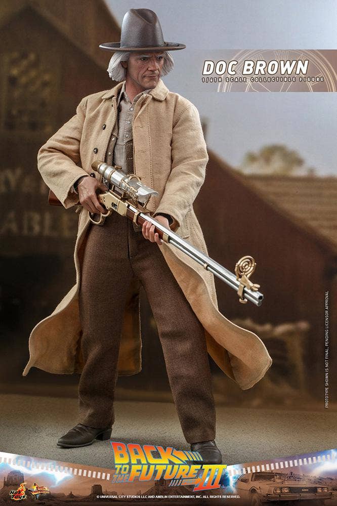 Movie Masterpiece - Fully Poseable Figure: Back to the Future Part III ...