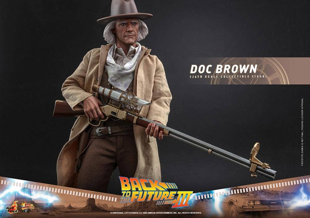 Movie Masterpiece - Fully Poseable Figure: Back to the Future Part III ...