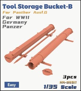 WWII German Tank Tool Storage Bucket Set B | HLJ.com