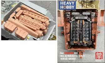 WWII German Army Armored Car Sd.Kfz.234 Engine 3D Printer | HLJ.com