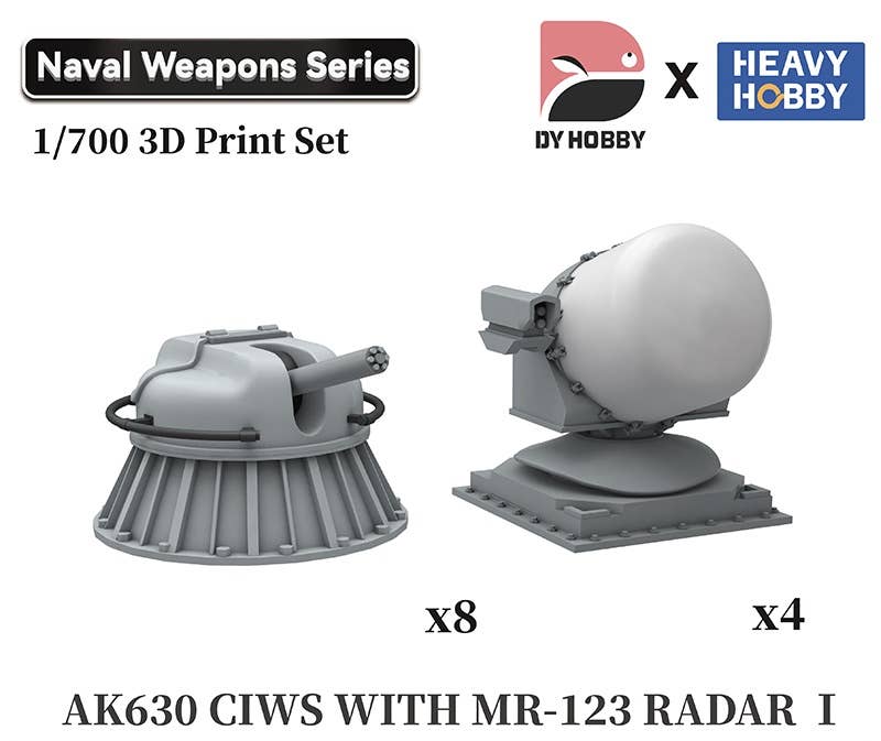 Soviet / Russian Navy AK-630 30mm CIWS w / MR-123 Vimpel Fire Command ...
