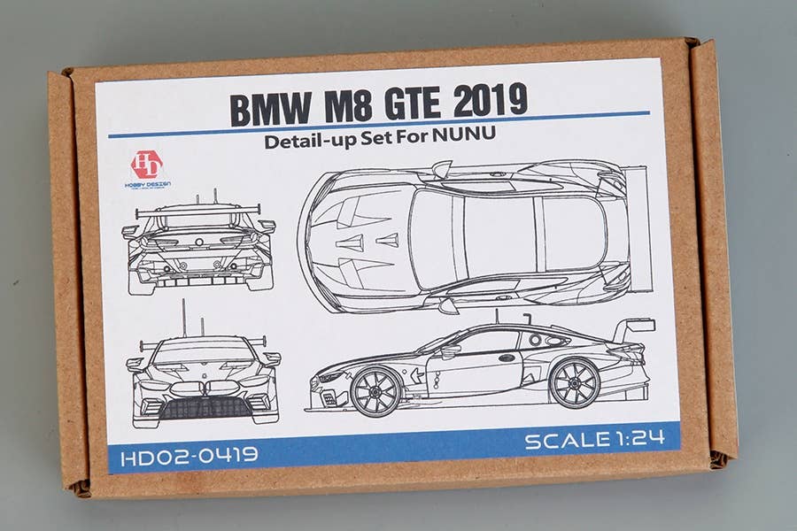 Bmw M8 Gte 2019 Detail-up Set For NUNU (PE + Metal parts + Resin) | HLJ.com