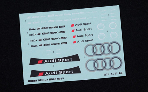 Audi R8 GT3 Super Detail Kit (Resin +PE +Decals) | HLJ.com