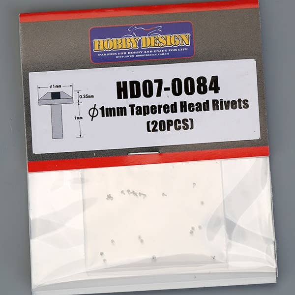 1mm Tapered Head Rivets | HLJ.com