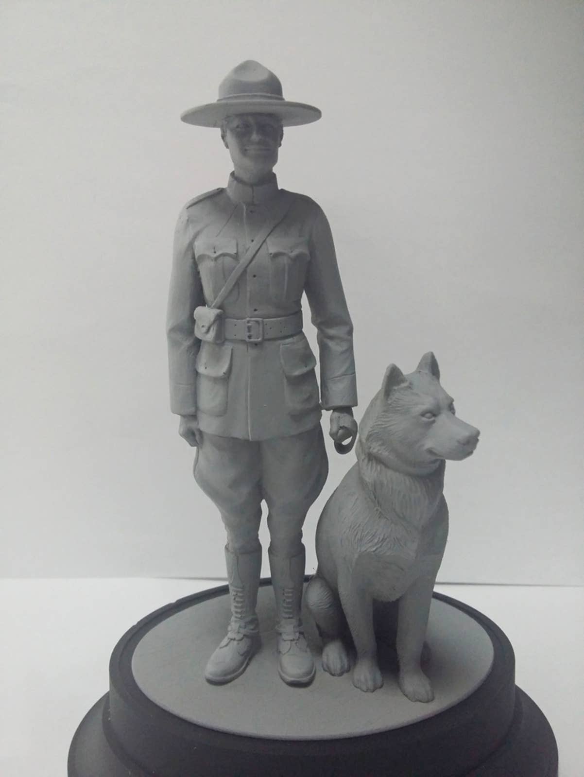 RCMP Female Officer with Dog | HLJ.com