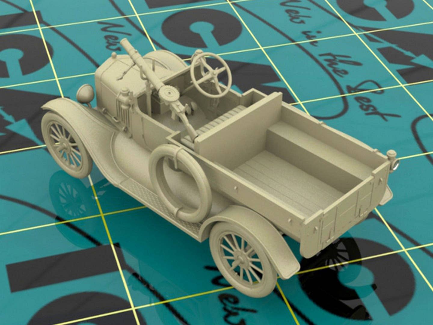 Model T Ford 1917 LCP w/Vickers Heavy Machine Gun | HLJ.com