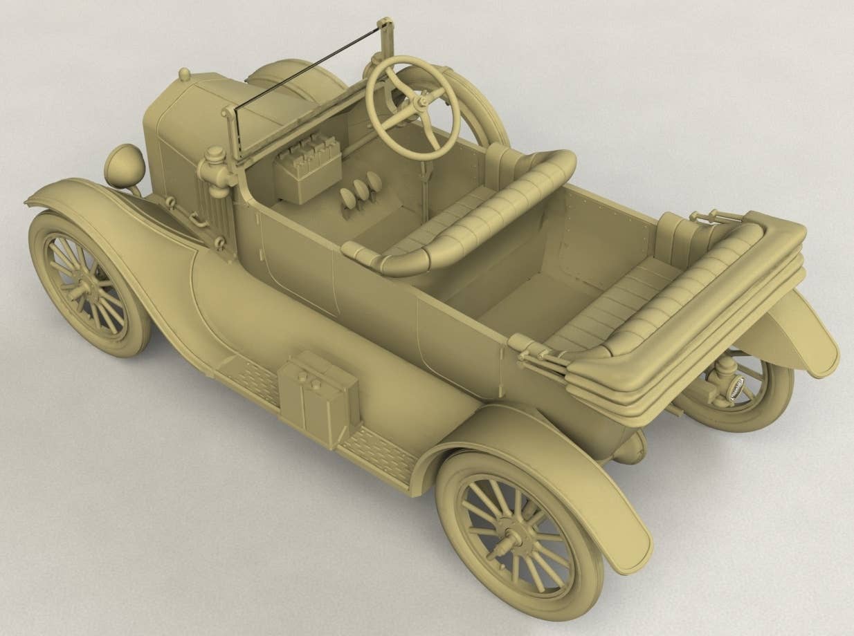 1/35 Model T 1917 Touring WWI Australian Army Staff Car | HLJ.com