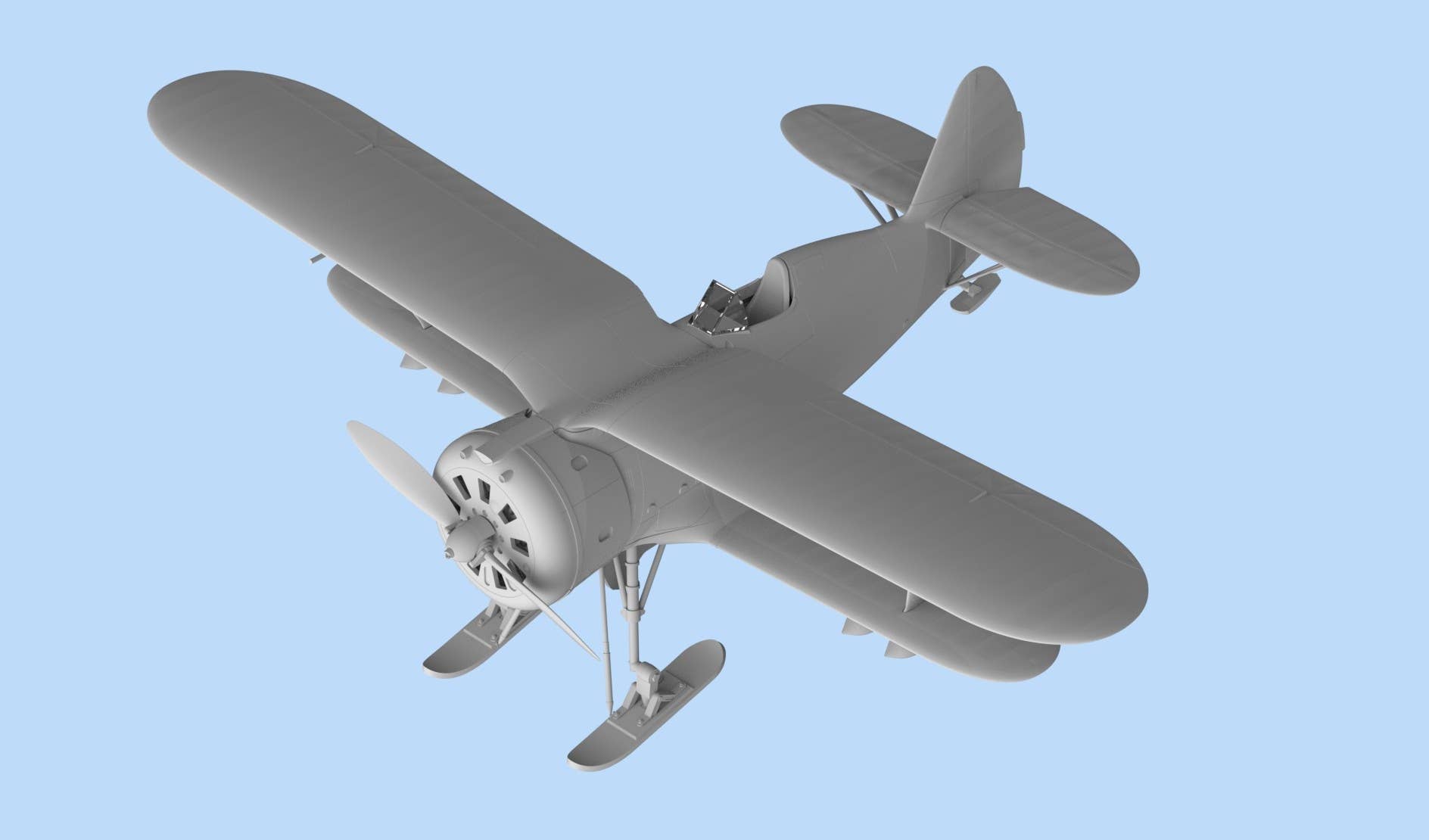 Polikarpov I-153 Chaika Winter Version | HLJ.com