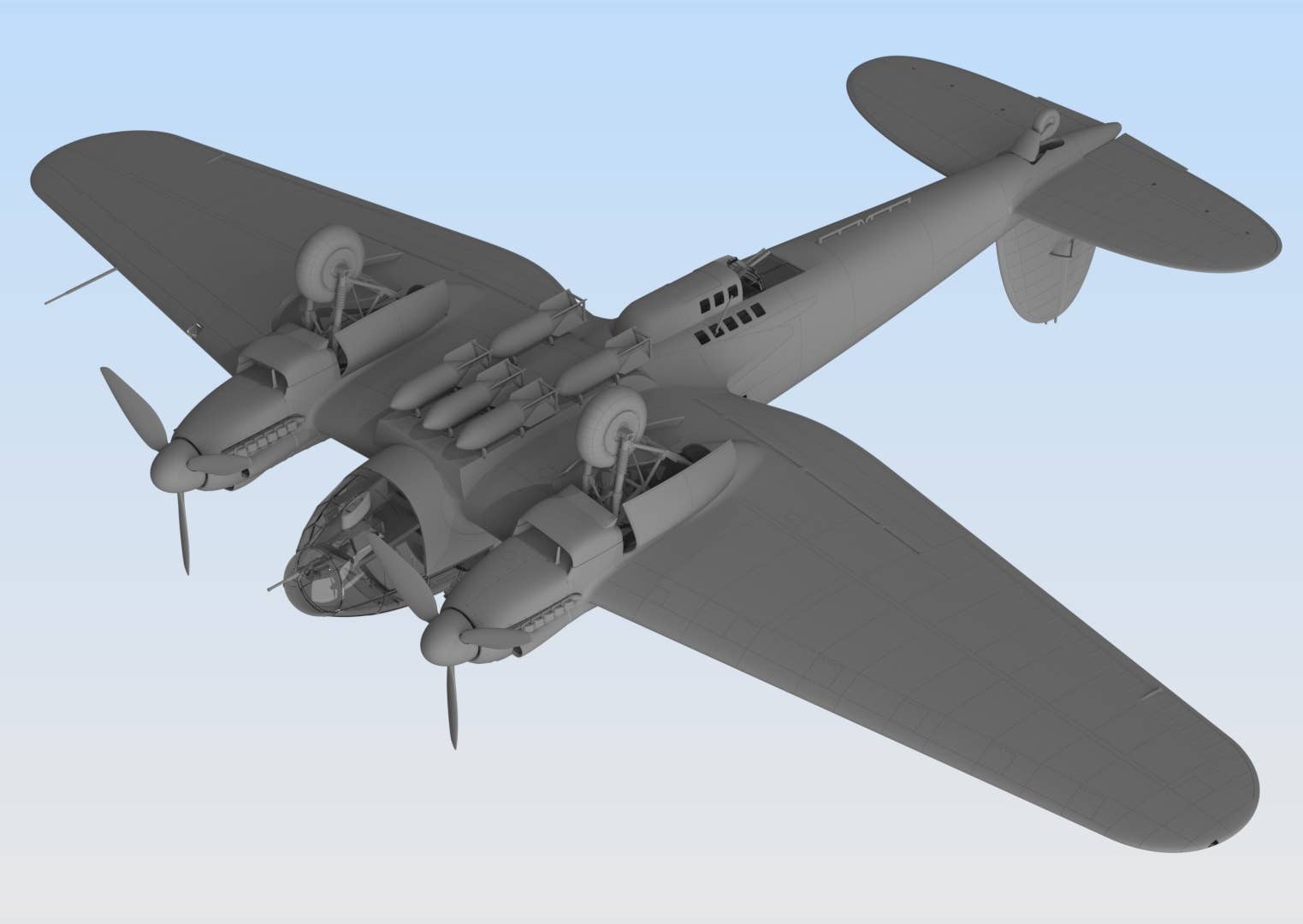 Heinkel He111H-16 Bomber Aircraft | HLJ.com