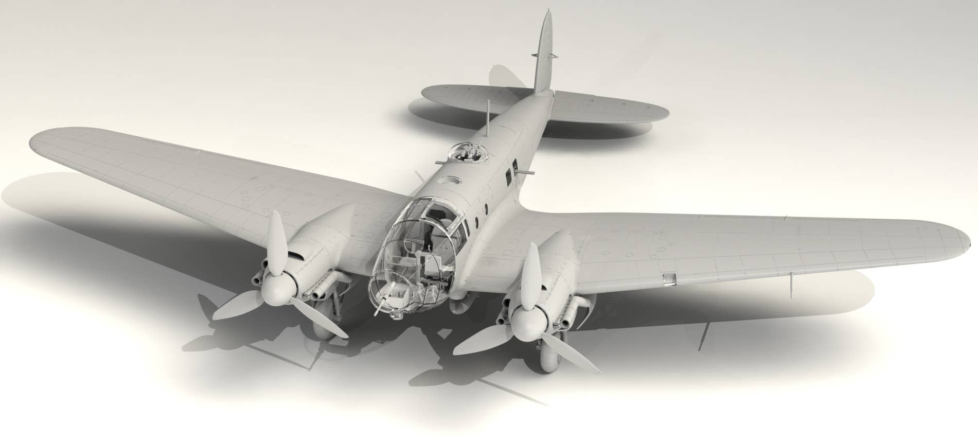 He 111H-20, WWII German Bomber | HLJ.com