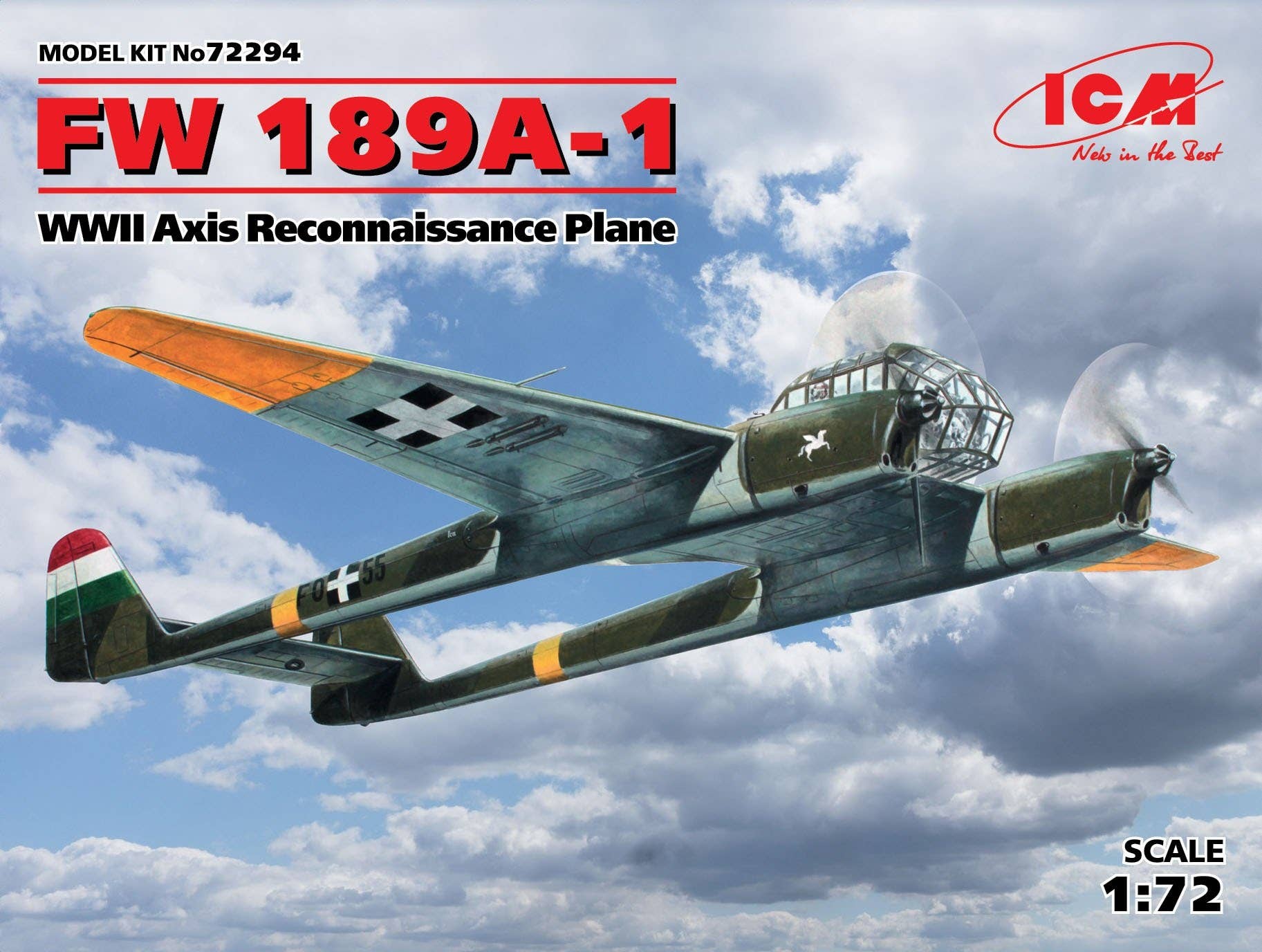 Focke Wolf Fw 189A-1 Reconnaissance Plane | HLJ.com