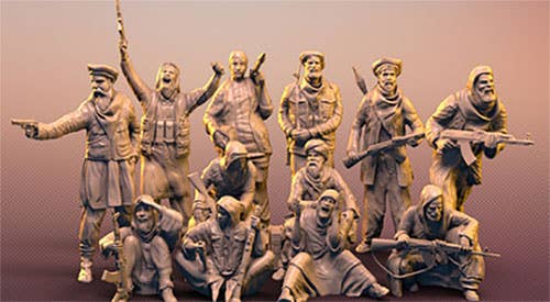 Taliban fighters set of 12 pcs | HLJ.com