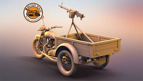 Italian Benelli M36 Three-wheeled Motorcycle | HLJ.com
