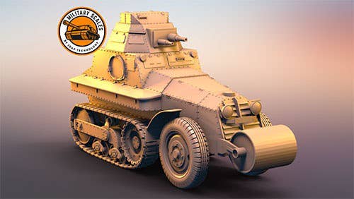 French AMC Schneider P-16 Armored Car | HLJ.com