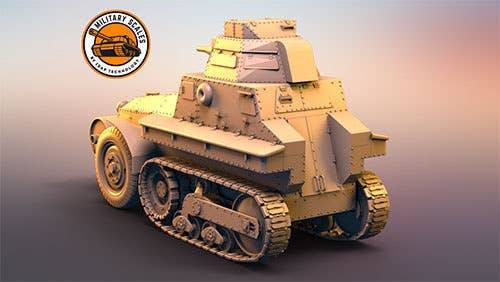 French AMC Schneider P-16 Armored Car | HLJ.com