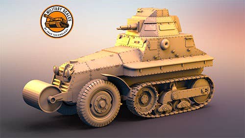 French AMC Schneider P-16 Armored Car | HLJ.com