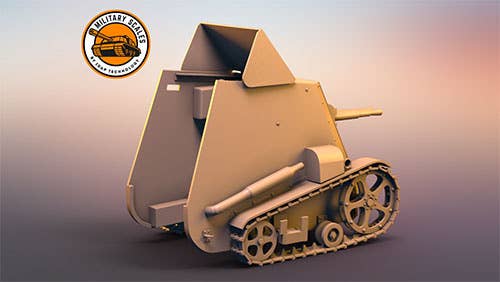 Italian Ansaldo MIAS Mobile Machine Gun Emplacement | HLJ.com