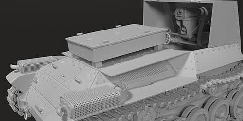 Japan Type 4 15 self-propelled Gun Holo | HLJ.com