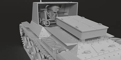 Japan Type 4 15 self-propelled Gun Holo | HLJ.com