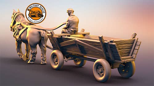 Farm Horse Drawn Wagon | HLJ.com