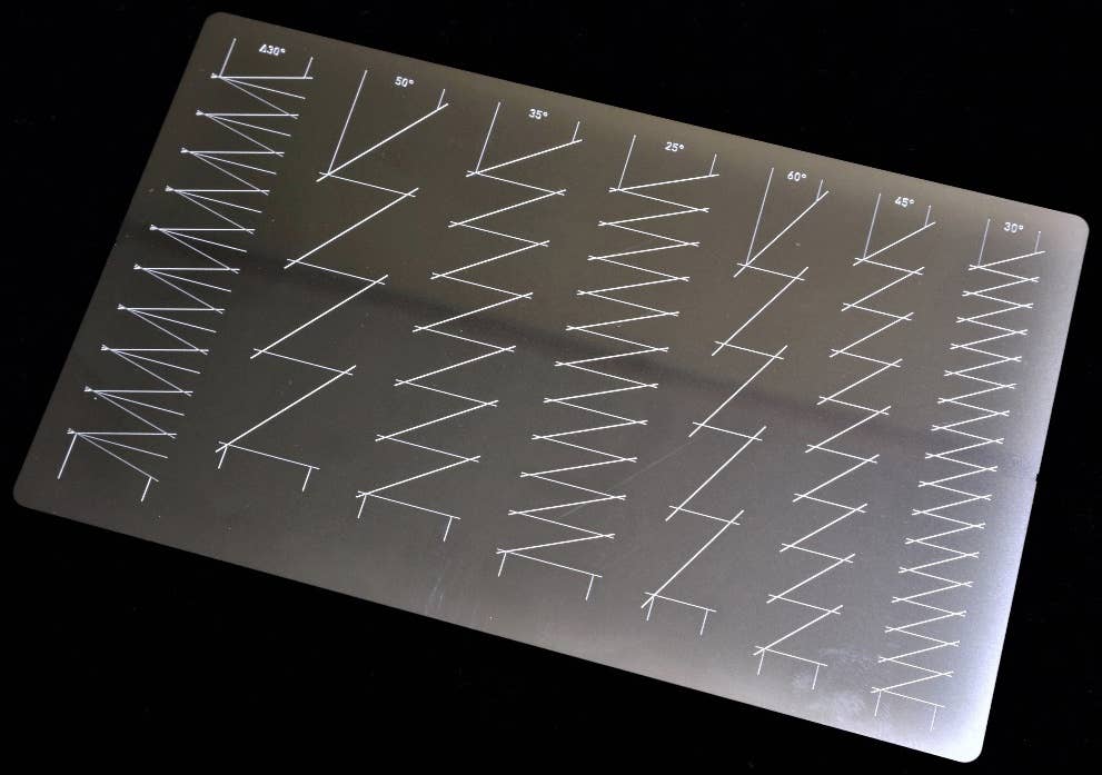 Masking Tape Cutting Guide Plate Type Triangle | HLJ.com
