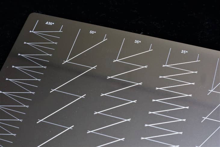 Masking Tape Cutting Guide Plate Type Triangle | HLJ.com