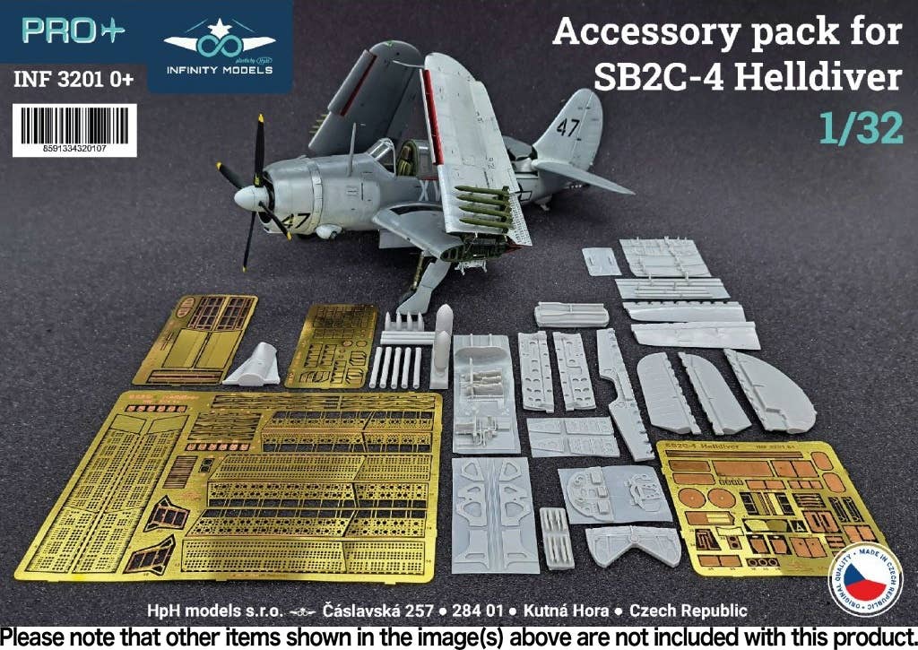 SB2C-4 Helldiver accessory pack (for INFINITY MODELS) | HLJ.com