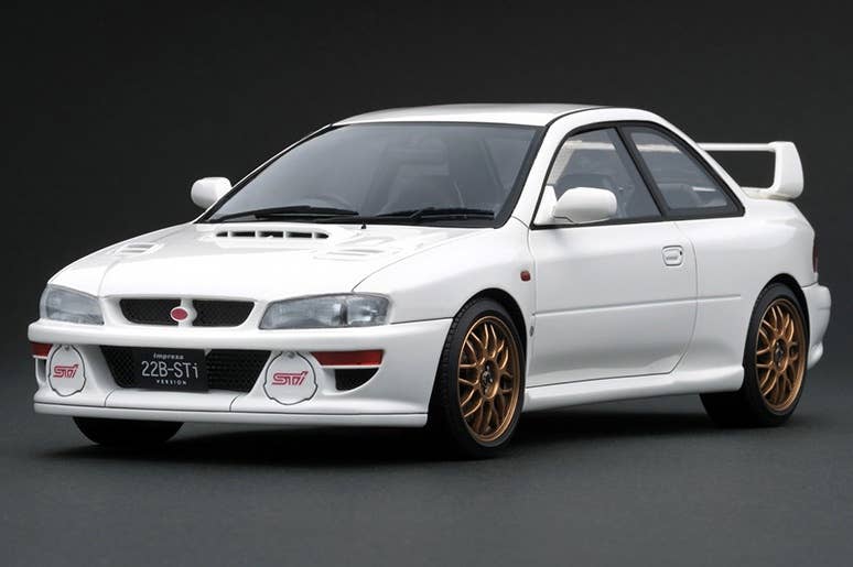 Subaru Impreza 22B-STi GC8 Kai White | HLJ.com