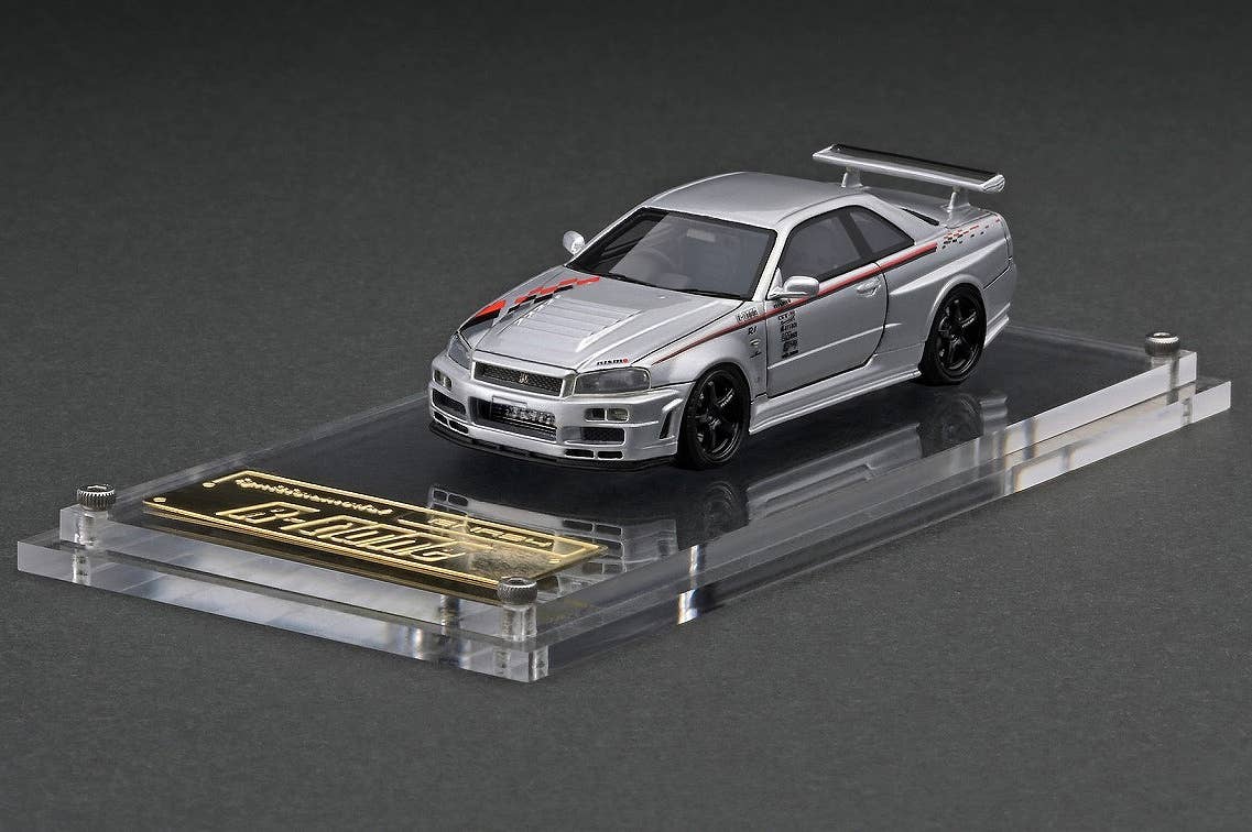 Nismo R34 GT-R R-tune Silver | HLJ.com