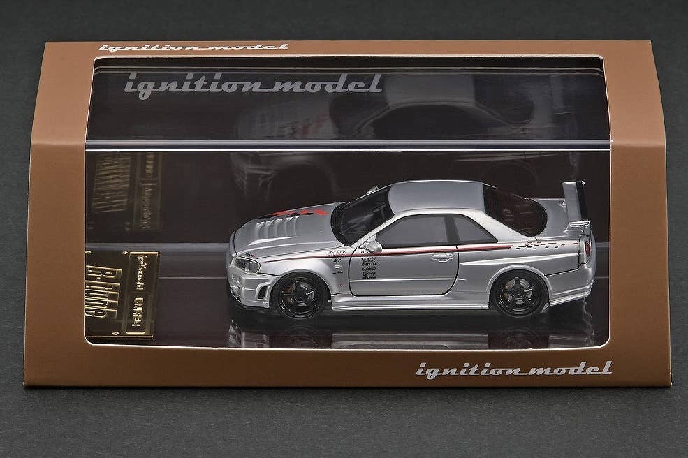 Nismo R34 GT-R R-tune Silver | HLJ.com