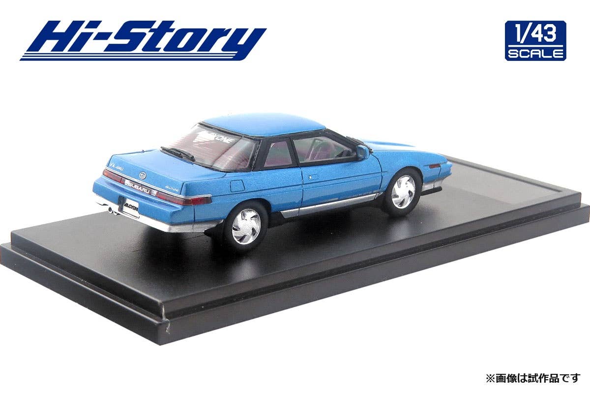 SUBARU ALCYONE 2.7VX (1987) Blue Metallic & Silver Metallic | HLJ.com