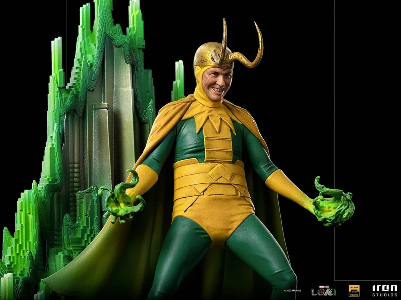 Marvel - Iron Studios Scale Statue: Deluxe Art Scale - Classic Loki [TV ...