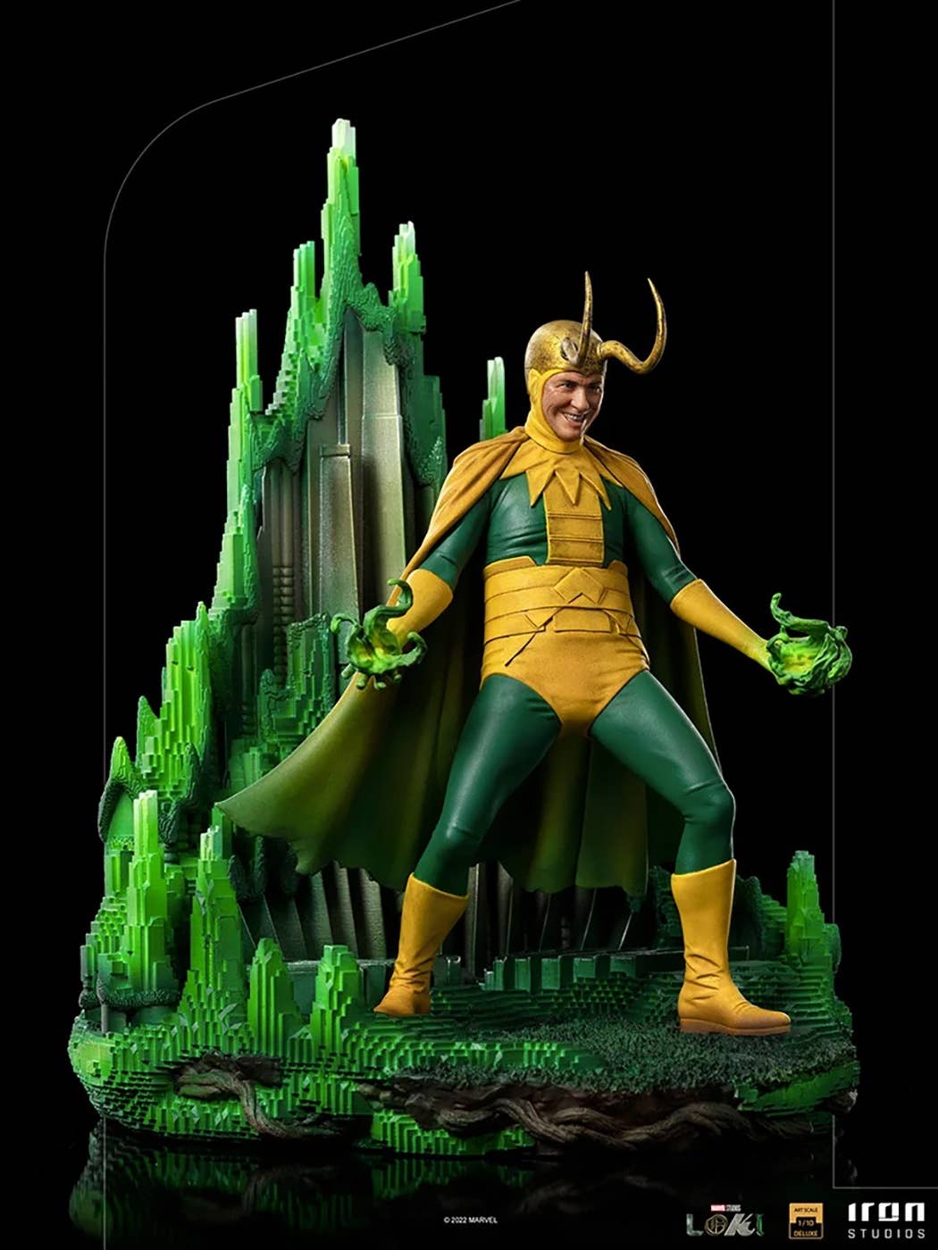 Marvel - Iron Studios Scale Statue: Deluxe Art Scale - Classic Loki [TV ...