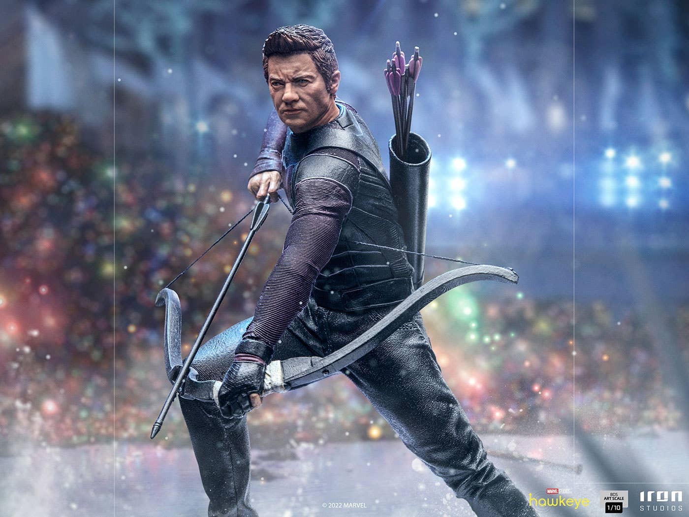 Marvel - Iron Studios Scale Statue: Battle Diorama Series - Hawkeye [TV ...