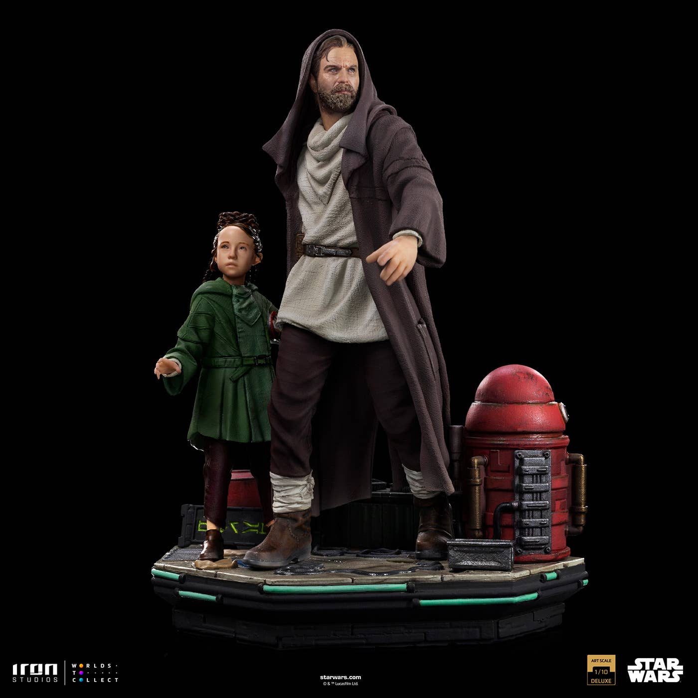Obi-Wan Kenobi - Iron Studios Scale Statue: Deluxe Art Scale - Obi-Wan ...
