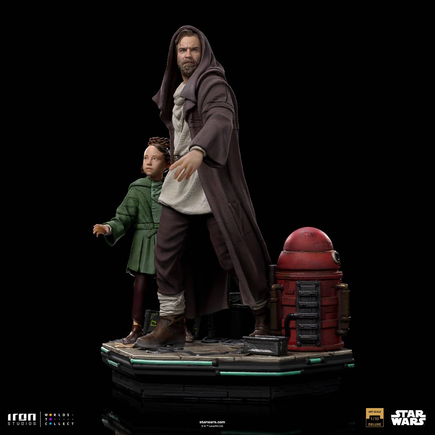 Obi-Wan Kenobi - Iron Studios Scale Statue: Deluxe Art Scale - Obi-Wan ...