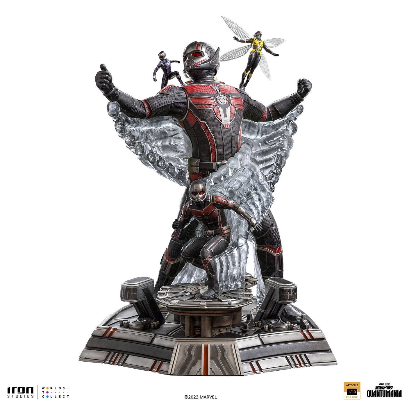 Marvel - Iron Studios Scale Statue: Deluxe Art Scale - Ant-Man & The ...