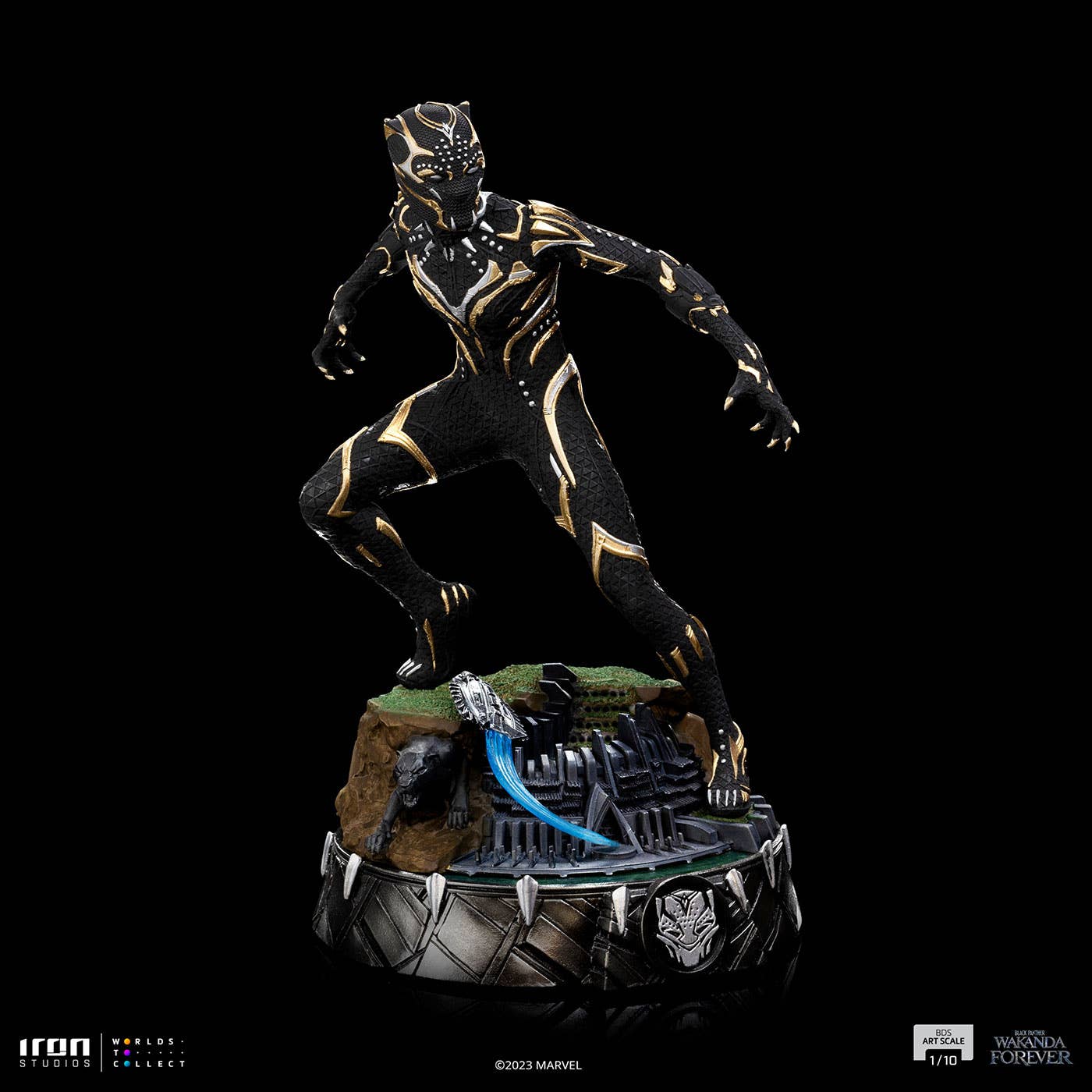 Marvel - Iron Studios Scale Statue: Battle Diorama Series - Shuri ...