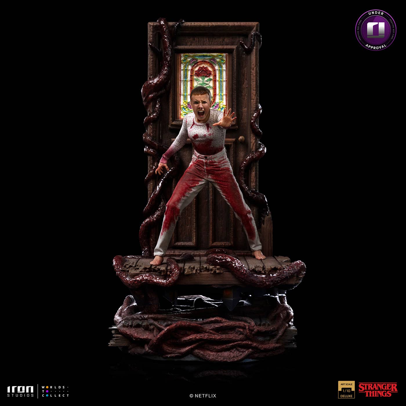 Stranger Things - Iron Studios Scale Statue: Deluxe Art Scale - Eleven ...