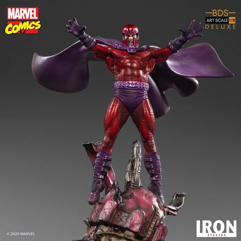 Marvel Comics X-Men vs Sentinel #2: Magneto Deluxe Battle Diorama ...