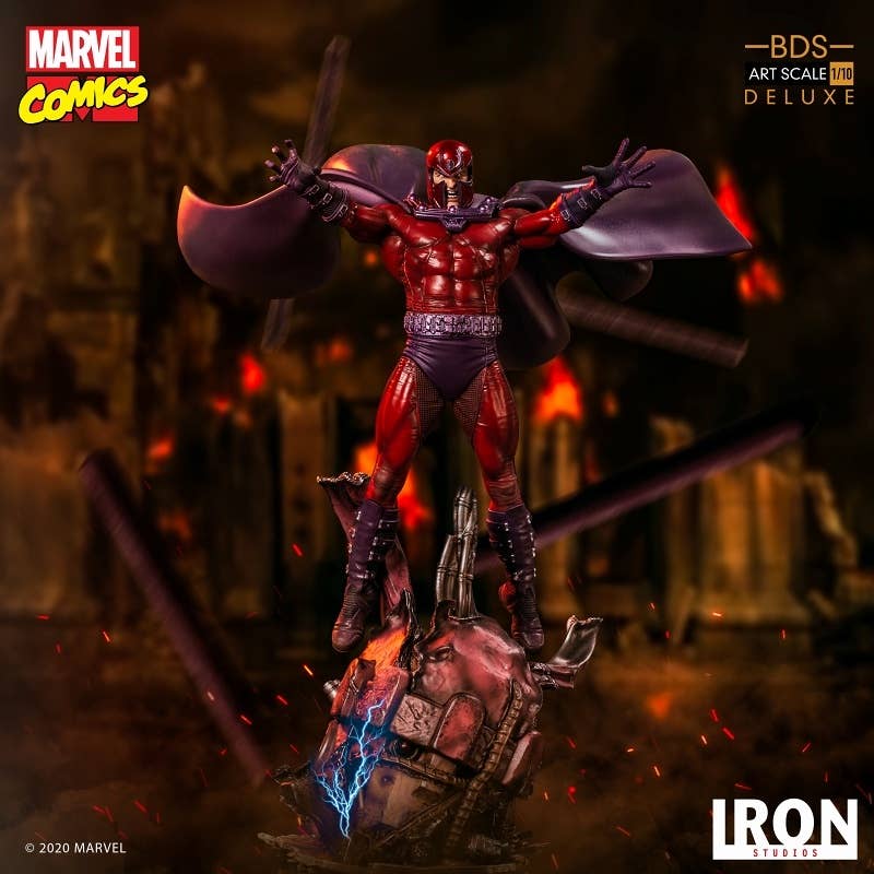 Marvel Comics X-Men vs Sentinel #2: Magneto Deluxe Battle Diorama ...