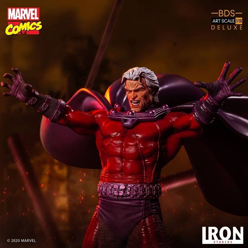 Marvel Comics X-Men vs Sentinel #2: Magneto Deluxe Battle Diorama ...