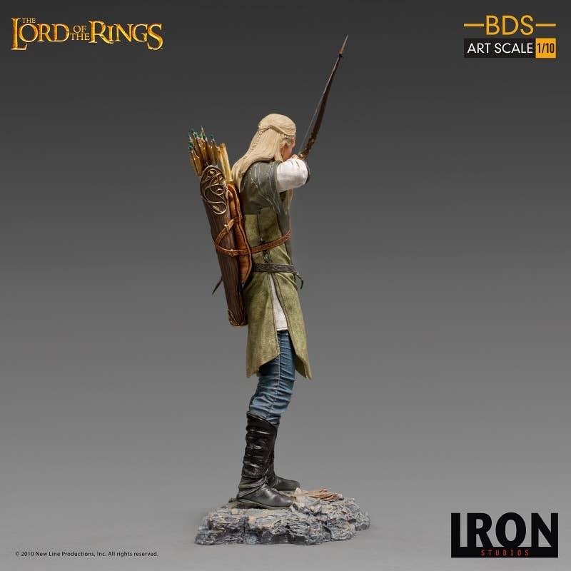 The Lord of the Rings: Legolas Battle Diorama Series Art Scale Statue ...