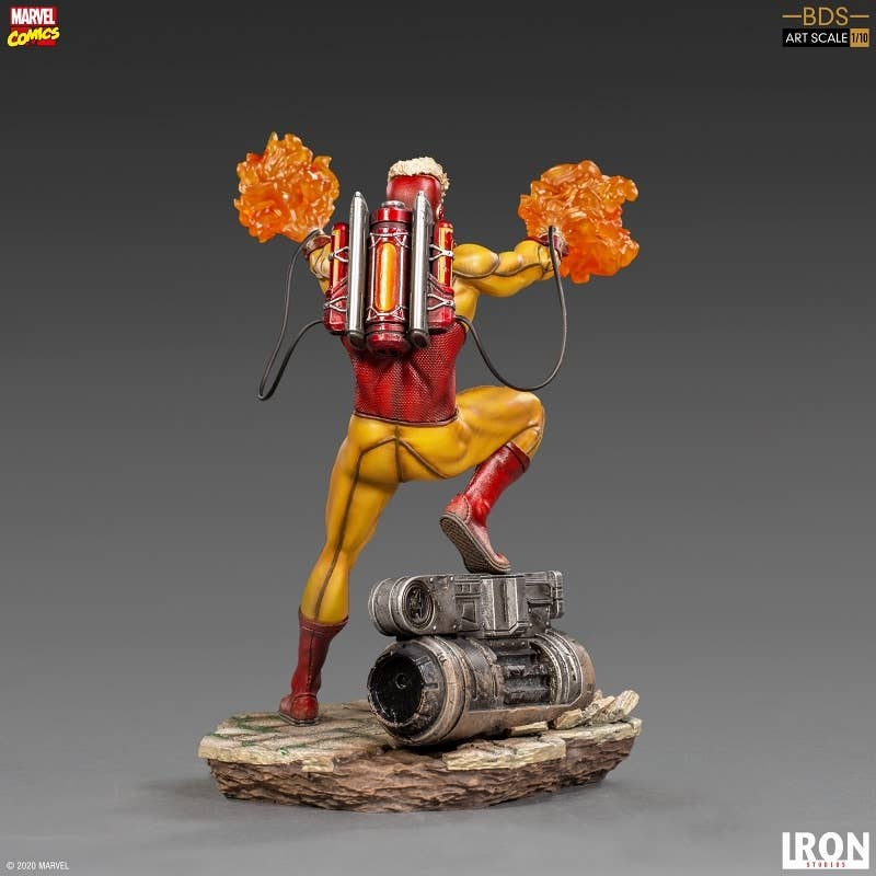 Marvel Comics Pyro Battle Diorama Series Art Scale Statue | HLJ.com