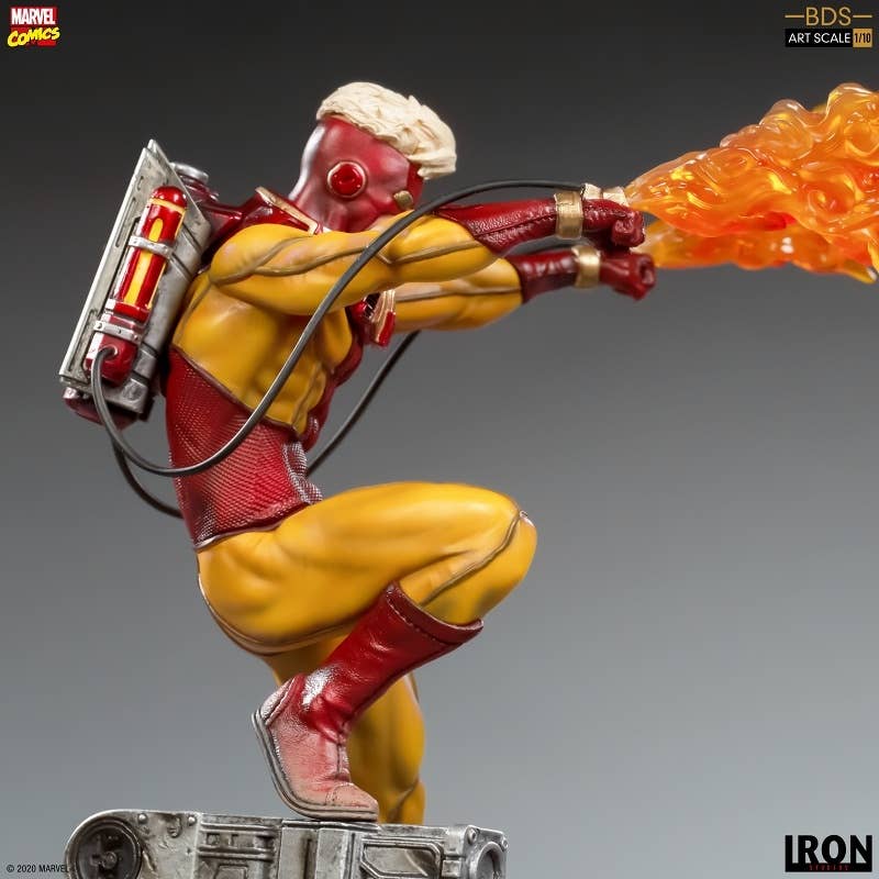 Marvel Comics Pyro Battle Diorama Series Art Scale Statue | HLJ.com