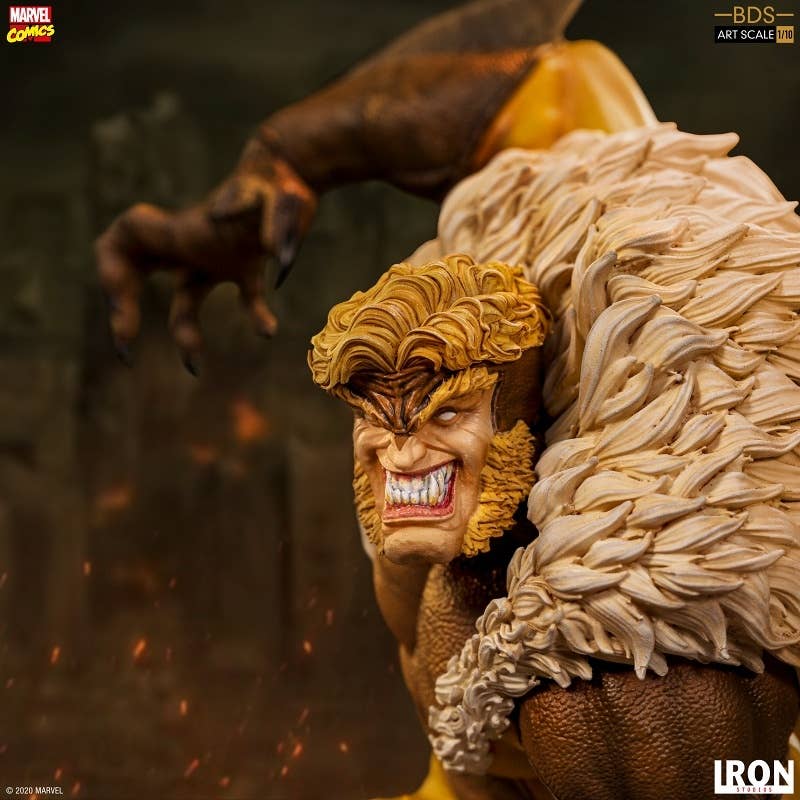 Marvel Comics Sabretooth Battle Diorama Series Art Scale Statue | HLJ.com